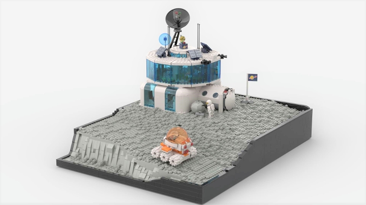Moonbase for download from BrickLink Studio [BrickLink]