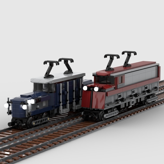 Train Set from BrickLink Studio [BrickLink]
