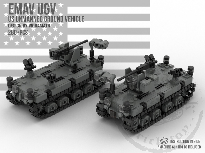 EMAV UGV from BrickLink Studio [BrickLink]
