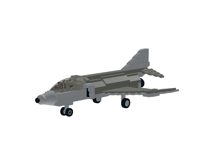 F4 Phantom from BrickLink Studio [BrickLink]