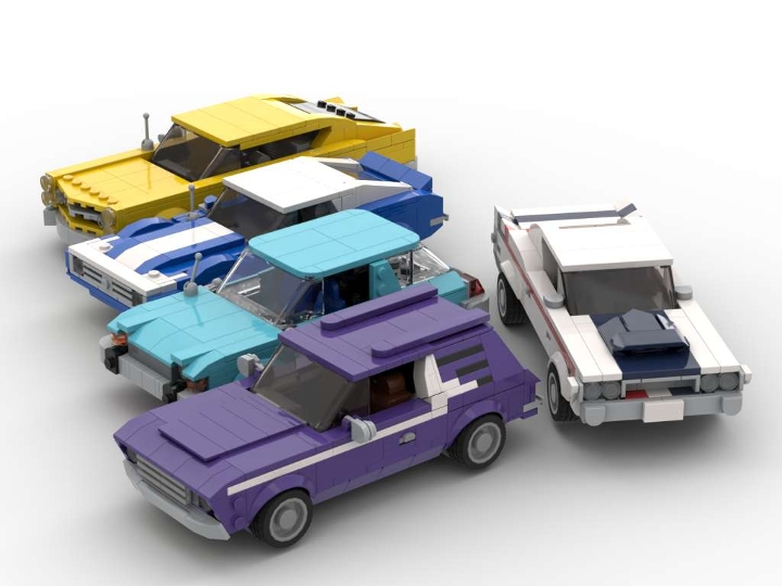 AMC Vehicle Pack from BrickLink Studio [BrickLink]