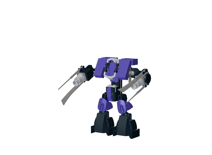 Nindroid Mech Color Accurate from BrickLink Studio [BrickLink]