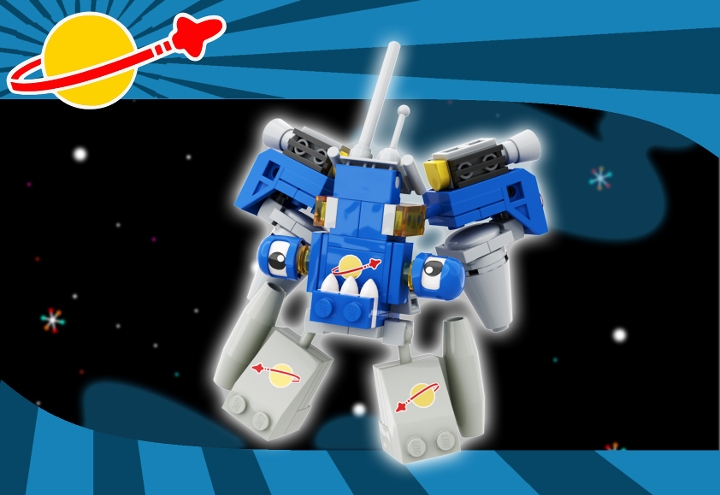 Classic Space Mixel from BrickLink Studio [BrickLink]