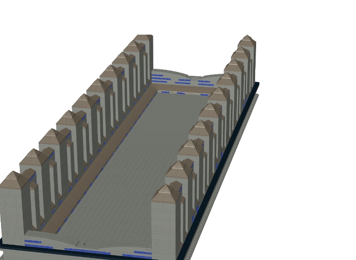 Ship Port Dark Grey from BrickLink Studio [BrickLink]