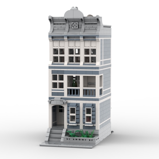 artist's house from BrickLink Studio [BrickLink]