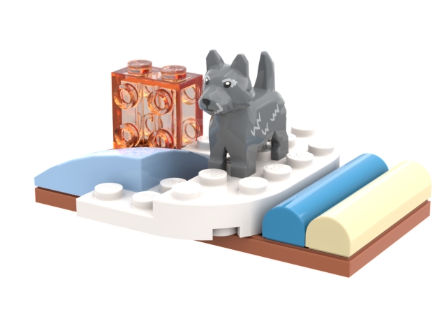 Build a Doghouse from BrickLink Studio [BrickLink]