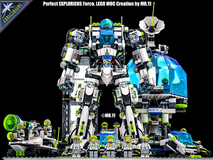 MR.YJ's PERFECT EXPLORIENS TEAM from BrickLink Studio [BrickLink]