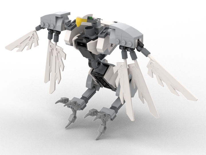 Mechimal Bird from BrickLink Studio [BrickLink]