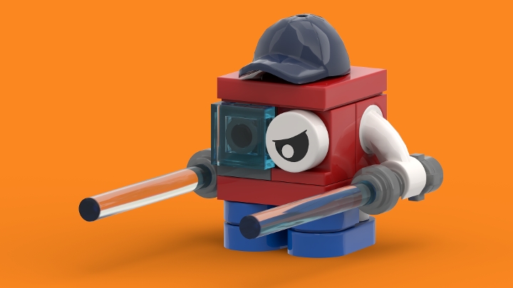 Bot - Cyborg Bobert from BrickLink Studio [BrickLink]