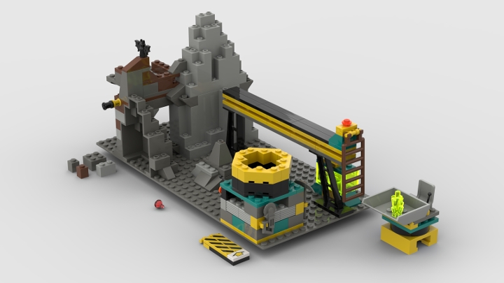 Deep Dig Site from BrickLink Studio [BrickLink]