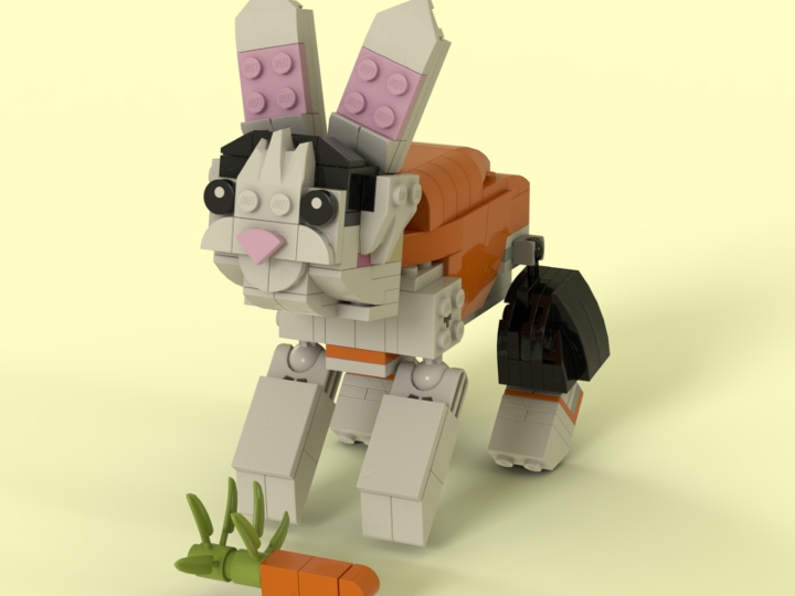 Majestic Bunny from BrickLink Studio [BrickLink]