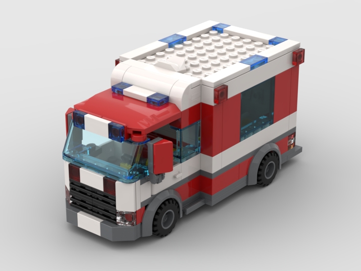 Ambulance01 from BrickLink Studio [BrickLink]