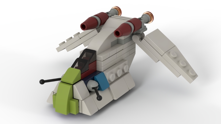 Space Gunship from BrickLink Studio [BrickLink]