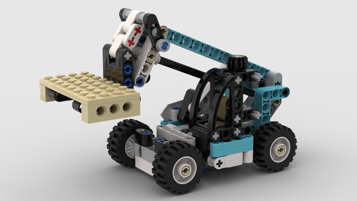 42133-1 - Telehandler from BrickLink Studio [BrickLink]
