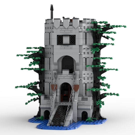 Castle in the forest from BrickLink Studio [BrickLink]