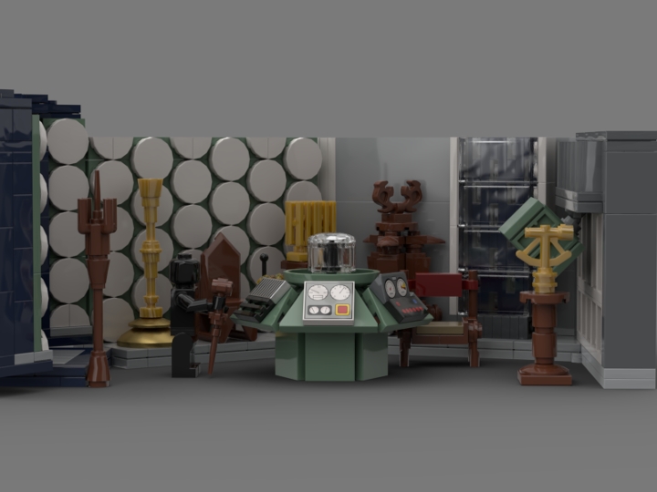 60s TARDIS from BrickLink Studio [BrickLink]