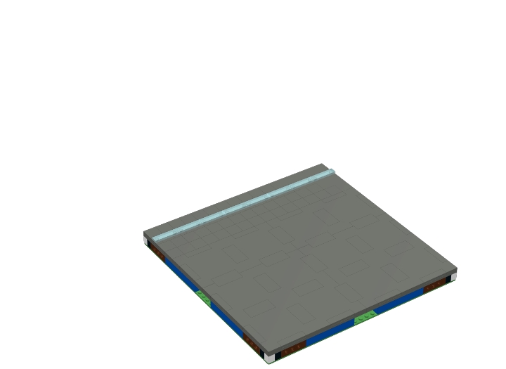 Sci-Fi Hanger shield from BrickLink Studio [BrickLink]