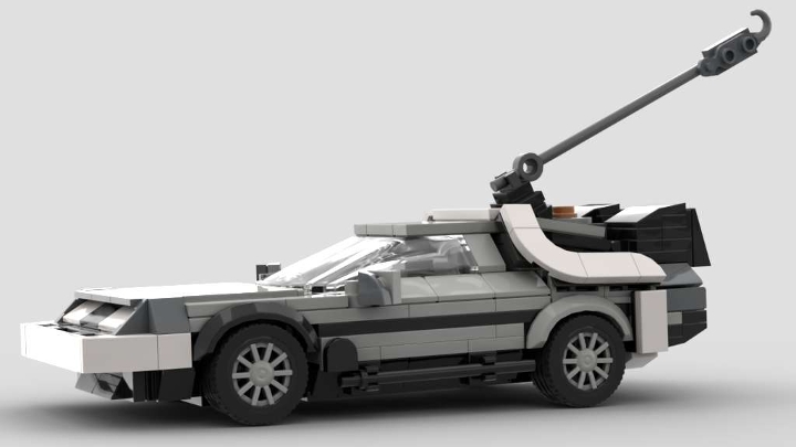 Time Machine with building instruction from BrickLink Studio [BrickLink]