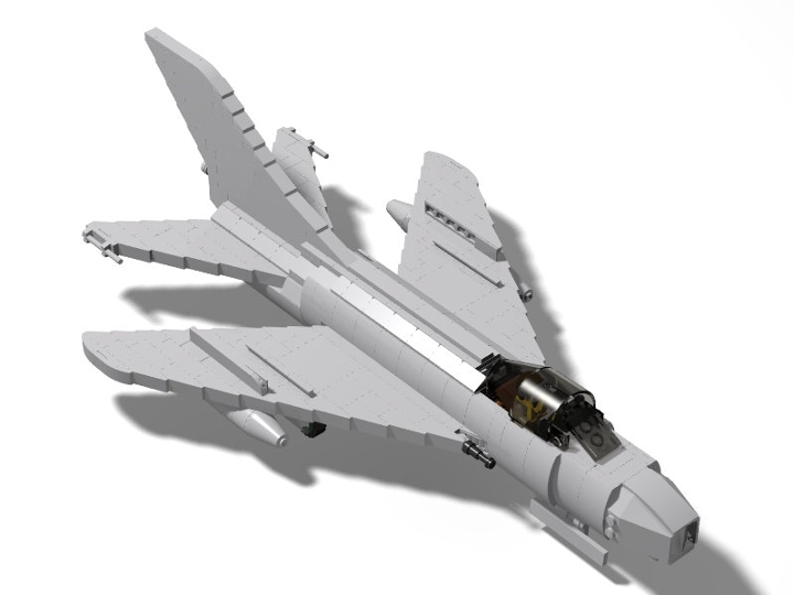 MiG-19 Fighter from BrickLink Studio [BrickLink]
