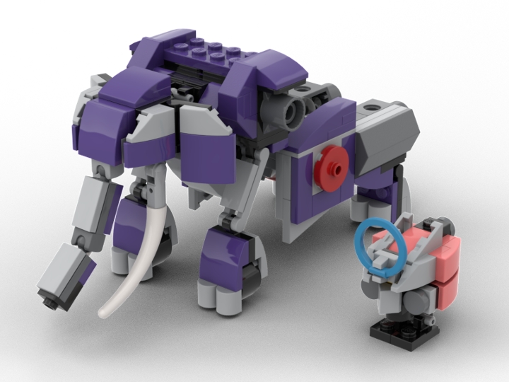 Mechimal Elephant from BrickLink Studio [BrickLink]
