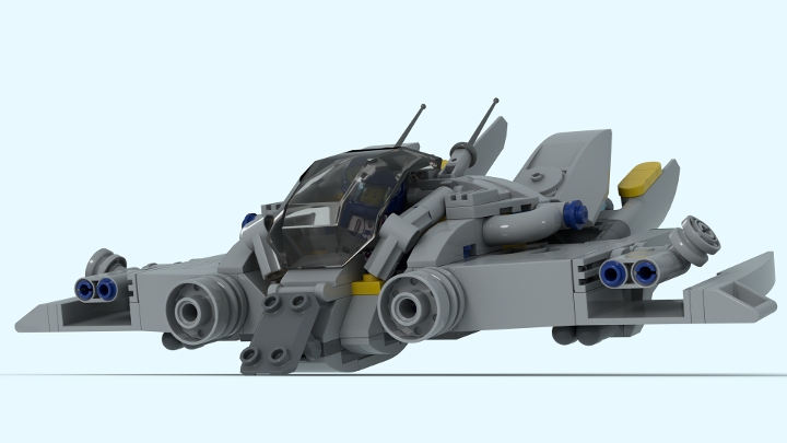 Tarabah Spaceship from BrickLink Studio [BrickLink]