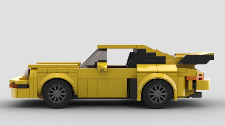 Yellow Bird Turbo from BrickLink Studio [BrickLink]
