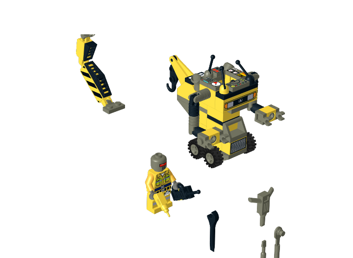 Construction Mech from BrickLink Studio [BrickLink]