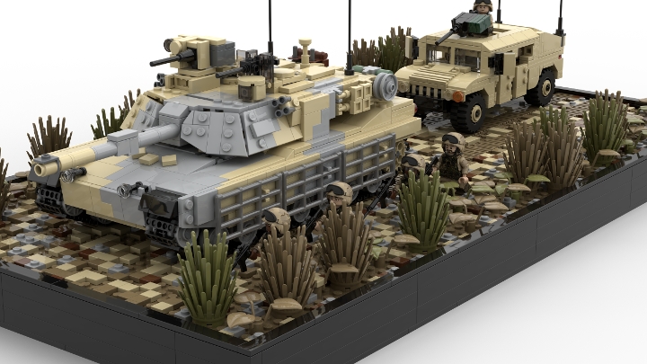 modern convoy from BrickLink Studio [BrickLink]