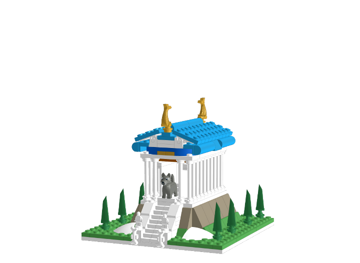 Studley's Tiny Acropolis from BrickLink Studio [BrickLink]