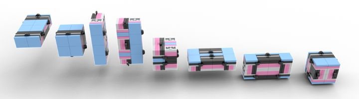 Infinity cube from BrickLink Studio [BrickLink]
