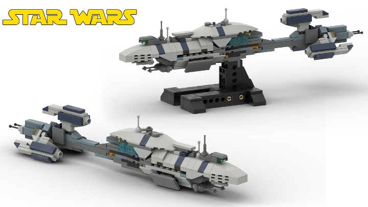 Star Wars - Recusant Class Light Destroyer | 1/4000 from BrickLink ...