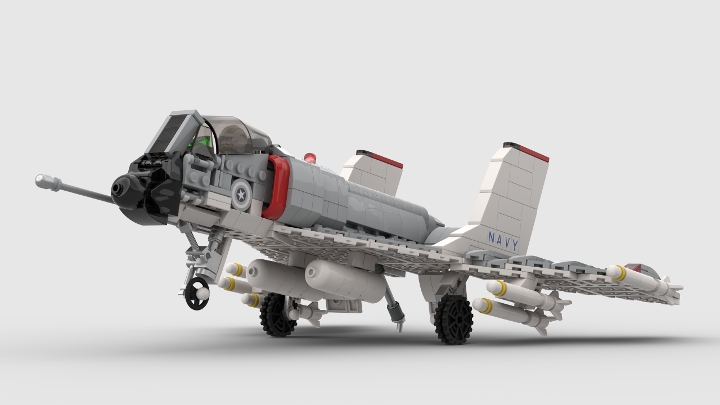 F-12A Super Cutlass from BrickLink Studio [BrickLink]