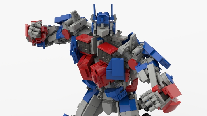 Optimus Prime from BrickLink Studio [BrickLink]
