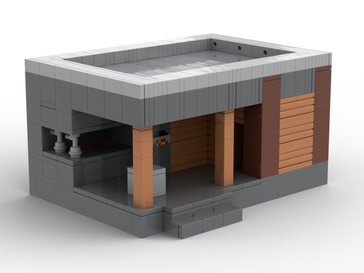 Minecraft Village Blacksmith updated from BrickLink Studio [BrickLink]