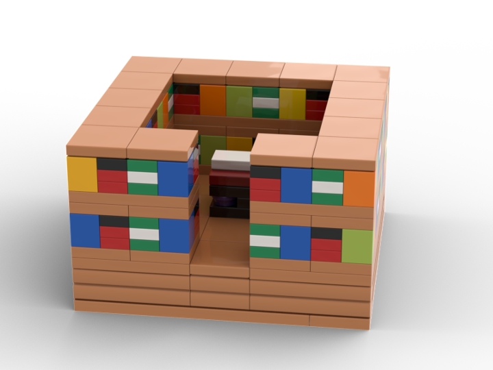 Minecraft Enchanting Room from BrickLink Studio [BrickLink]