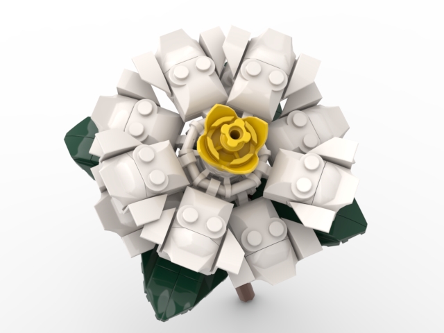 Fragrant Magnolia Blossom from BrickLink Studio [BrickLink]