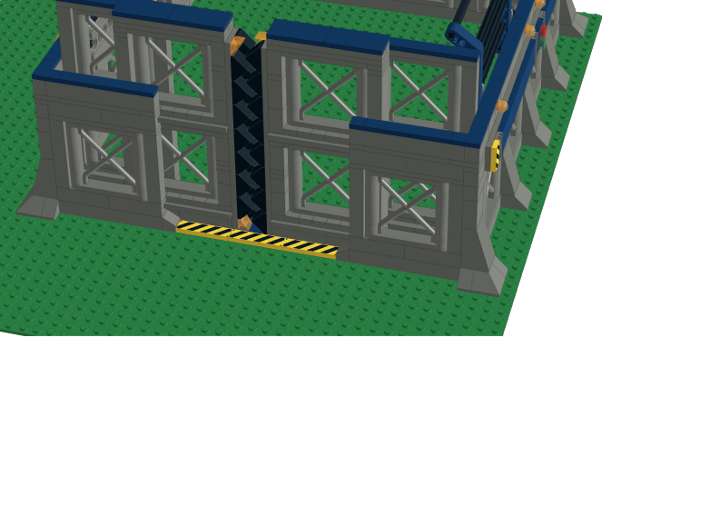 Dino enclosure from BrickLink Studio [BrickLink]