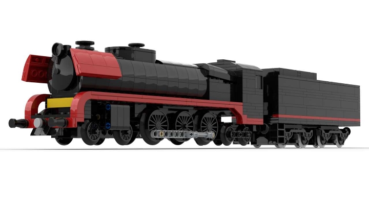 VR R Class v2 (R761) from BrickLink Studio [BrickLink]