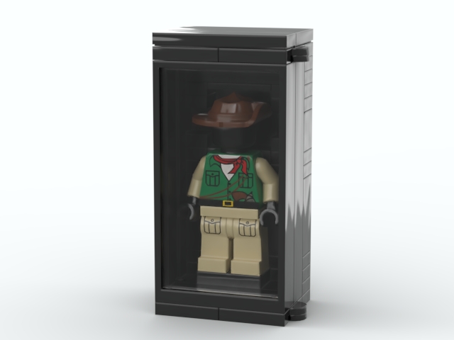 Minifigure Costume Display For Hats from BrickLink Studio [BrickLink]