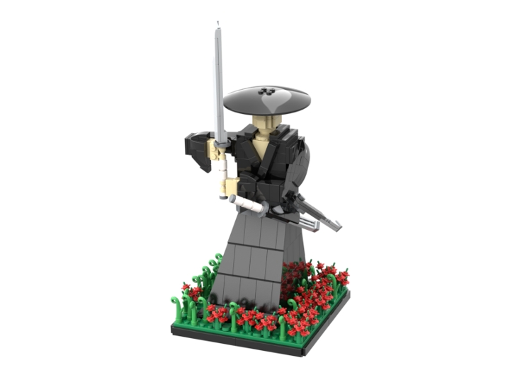 jin sakai ronin attire from BrickLink Studio [BrickLink]