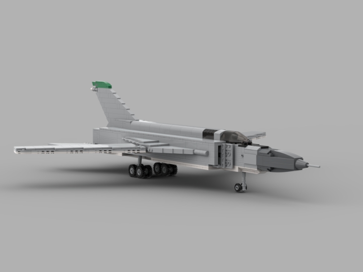 Tu-148 from BrickLink Studio [BrickLink]