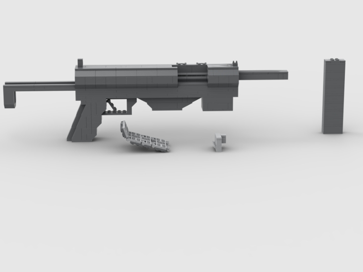 M3A1 ' Grease Gun ' from BrickLink Studio [BrickLink]