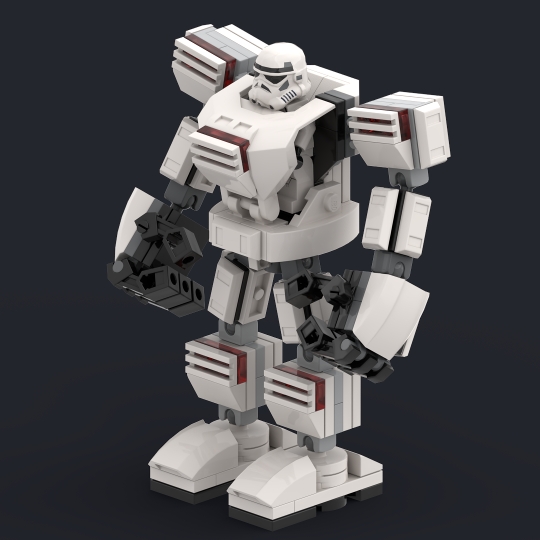 Mech - Storm Trooper Power Armor from BrickLink Studio [BrickLink]