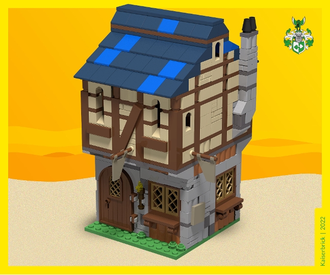 Medieval Butchery from BrickLink Studio [BrickLink]