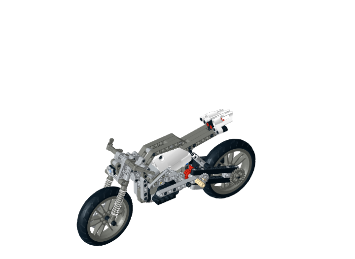 125ccm Motorcycle from BrickLink Studio [BrickLink]
