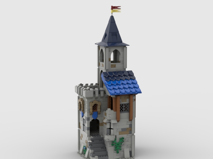 Corner Castle from BrickLink Studio [BrickLink]