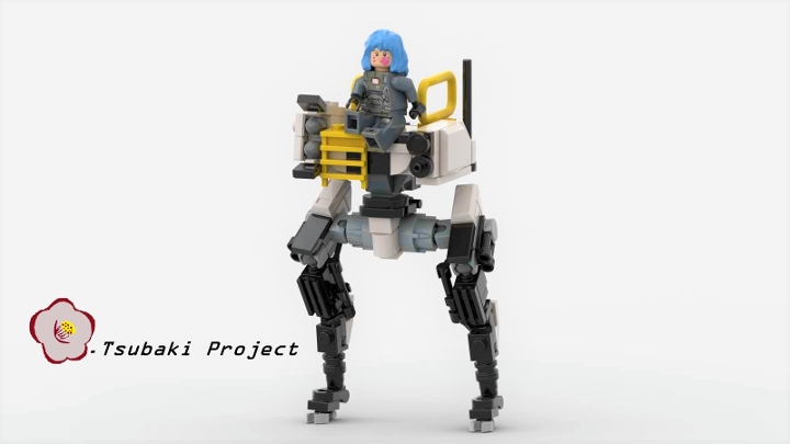 "Tsubaki" Mecha from BrickLink Studio [BrickLink]