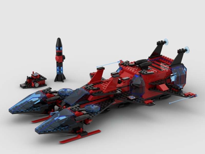 Spyrius X Deep Freeze Defender from BrickLink Studio [BrickLink]