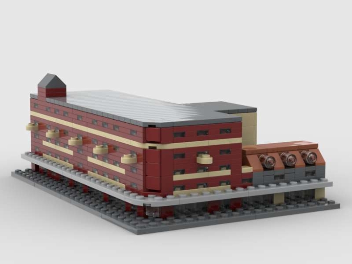Hotel Embassy Brisbane - Mini Scale from BrickLink Studio [BrickLink]