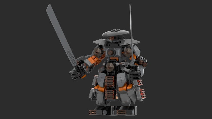 Mech - Samurai War Bot from BrickLink Studio [BrickLink]